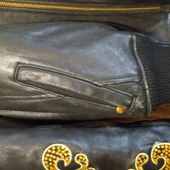 Dereon | Jackets & Coats | Beyonces Line House Of Dereon Leather Jacket ...